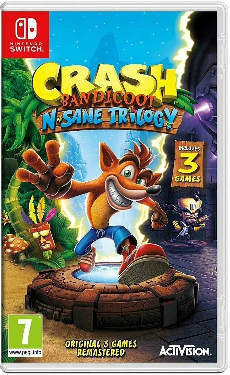 Crash Bandicoot N’sane Trilogy [Switch, английская версия]