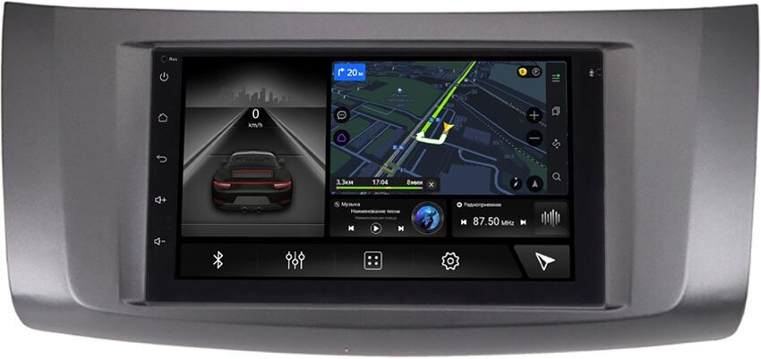 Штатная магнитола Nissan Sentra 7 (B17), Tiida 2 2012-2019 Canbox M-Line 9863-RP-11-477-377 Android 10 (4G-SIM, 2/32, DSP, QLed)