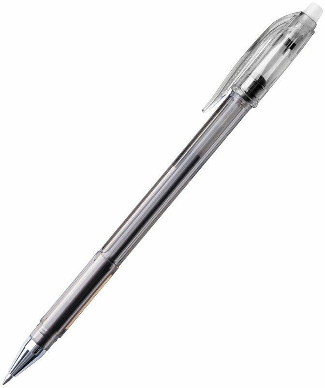 Ручка гелевая стираемая Crown "Erasable Jell" черная, 0,5мм, 263696