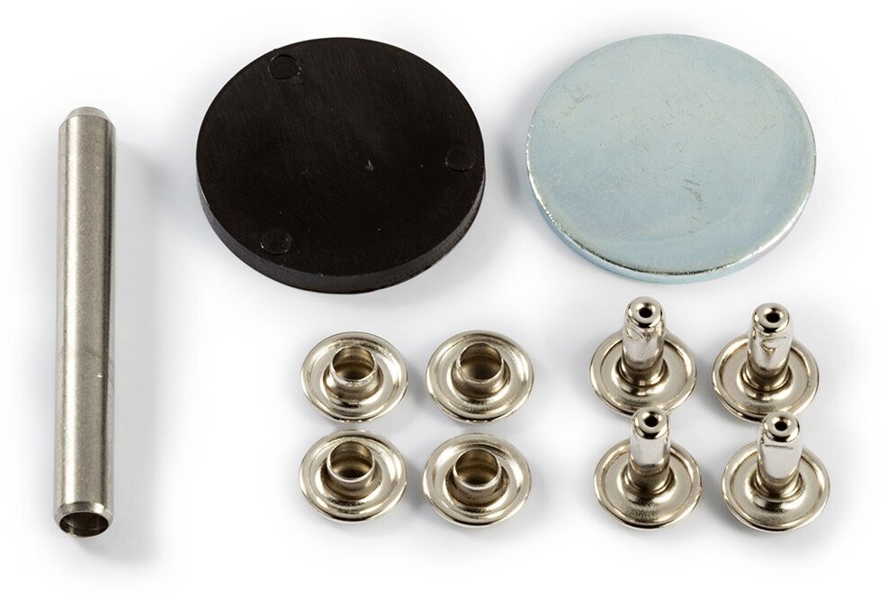 "PRYM" 403151 Хольнитены латунь d 9 мм 15 шт под никель