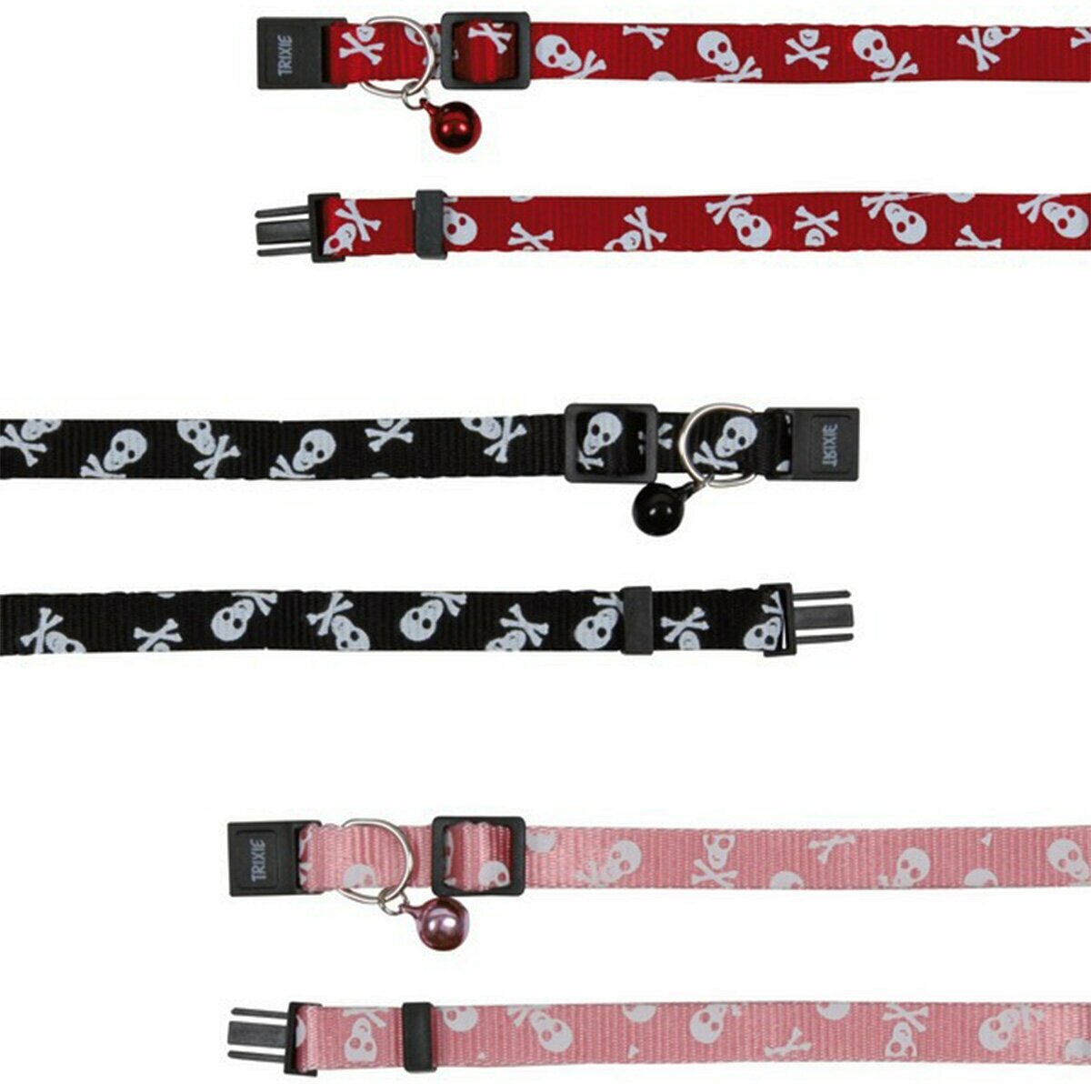 Ошейник для котят Drake, нейлон, Trixie цвета в ассортименте (1 шт)