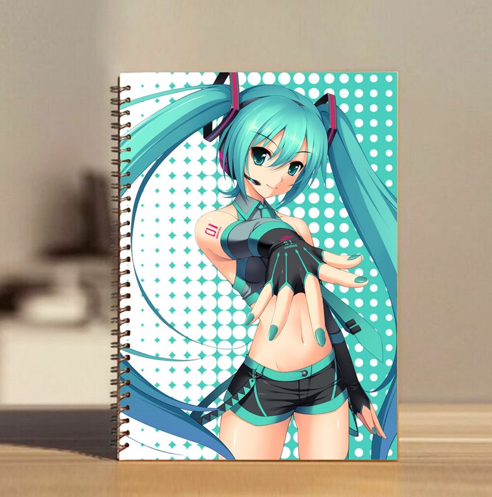 Скетчбук А5 по аниме Хацунэ Мику / Miku Hatsune №37