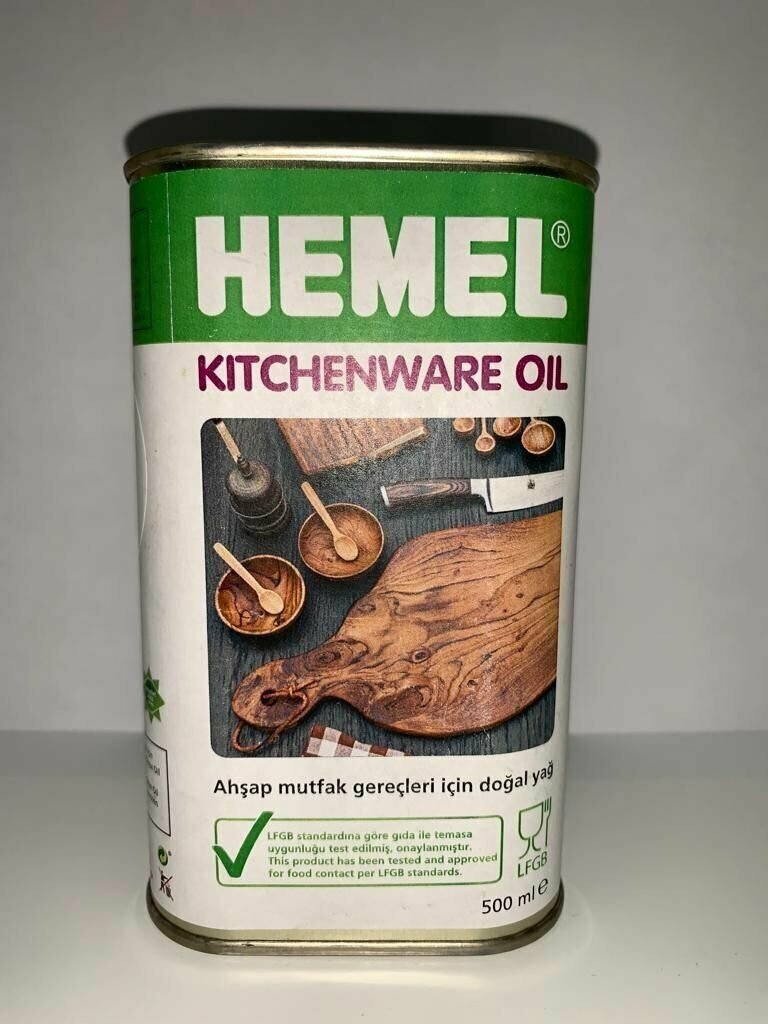 Масло для дерева HEMEL масло для разделочных досок и деревянной посуды kitchenware oil , прозрачный, 500мл