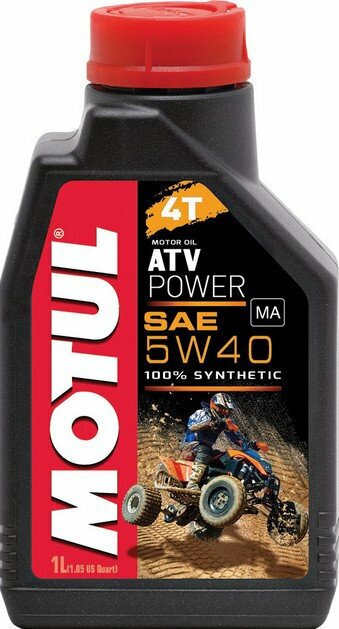 Масло для квадроциклов MOTUL етика 105897 5W40 ATW POWER 1л. синт 113196