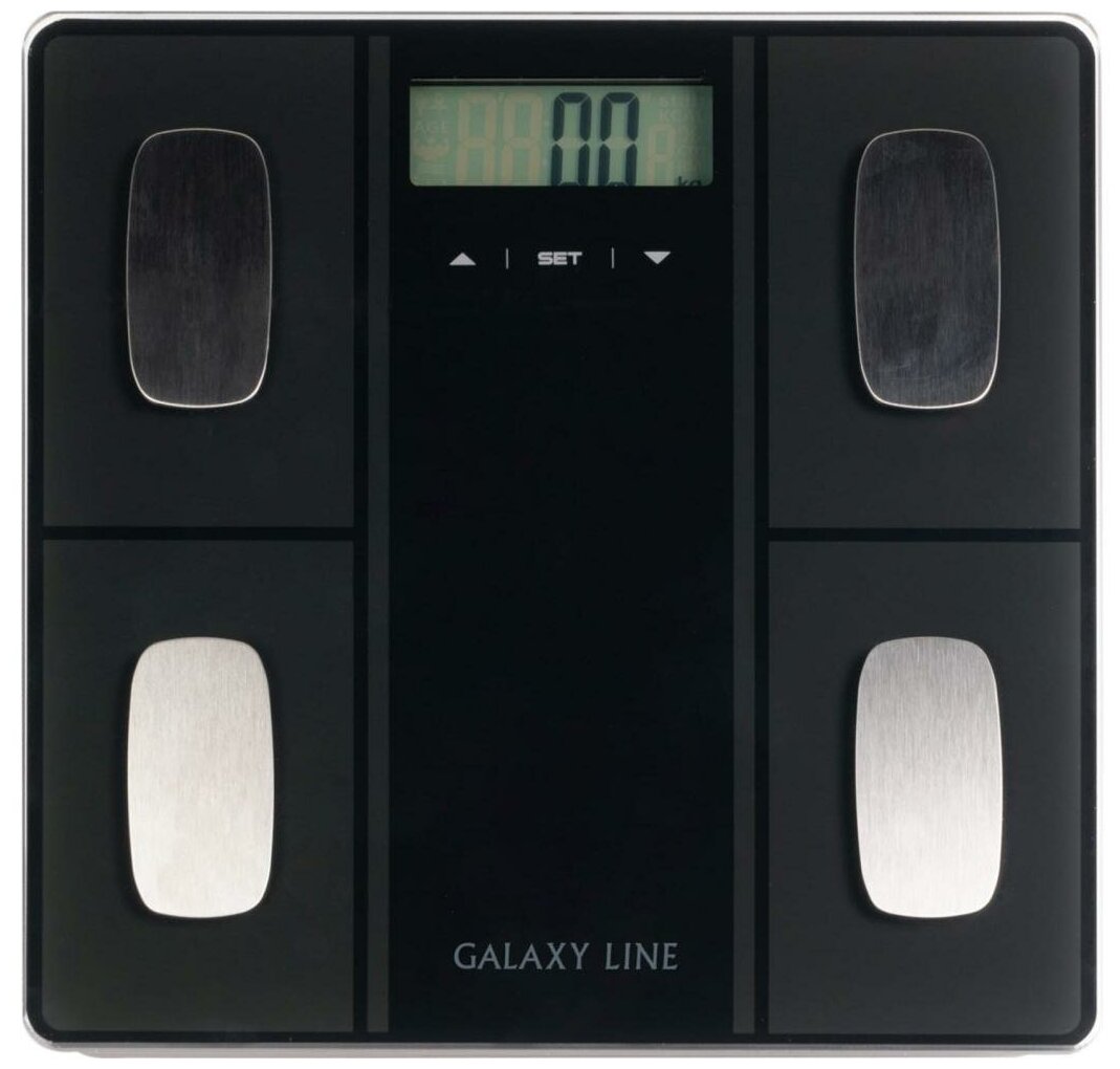 Весы напольные электронные Galaxy LINE GL 4854 чёрные