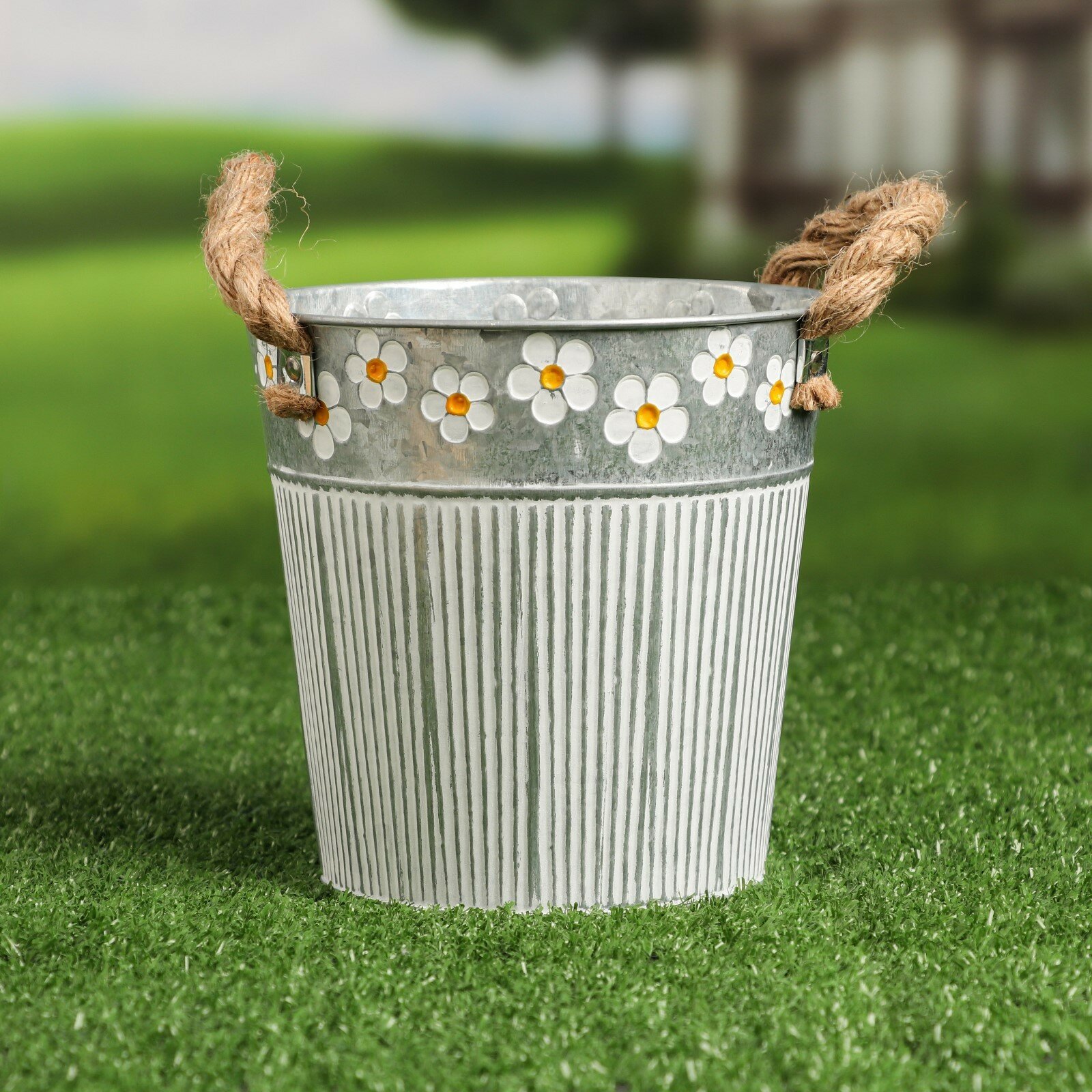 Кашпо "Ведерко Фрейя" 15х15х15см, 2869687