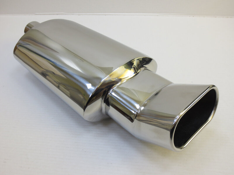 Глушитель прямоточный, спортивный HJ-A0042