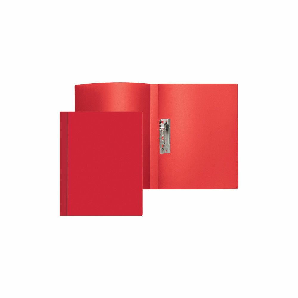 Папка с зажимом Attomex А4 500мкм 15мм красная