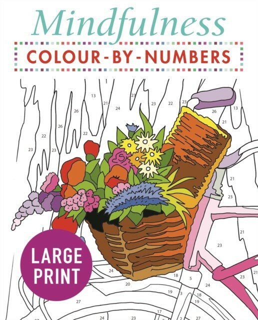Arcturus Publishing "Mindfulness Colour-By-Numbers Large Print"