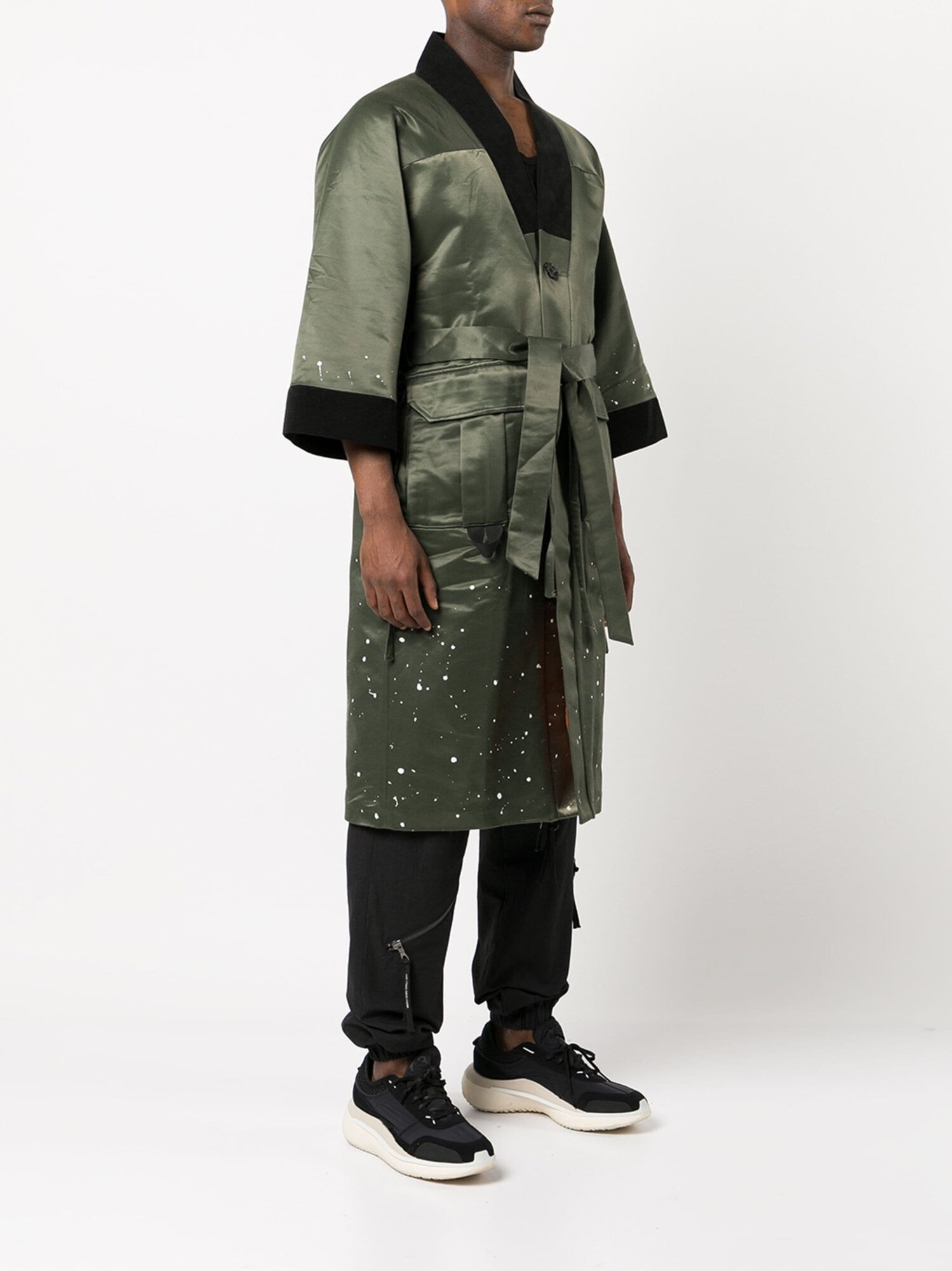 Халат Mostly Heard Rarely Seen Kimono Robe, размер 52, green — фото 1