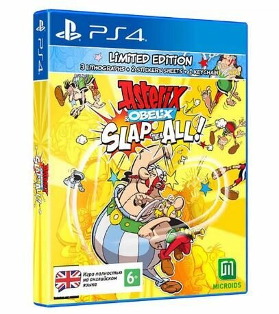 Игра Asterix & Obelix: Slap them All для Playstation 4. Уцененный товар