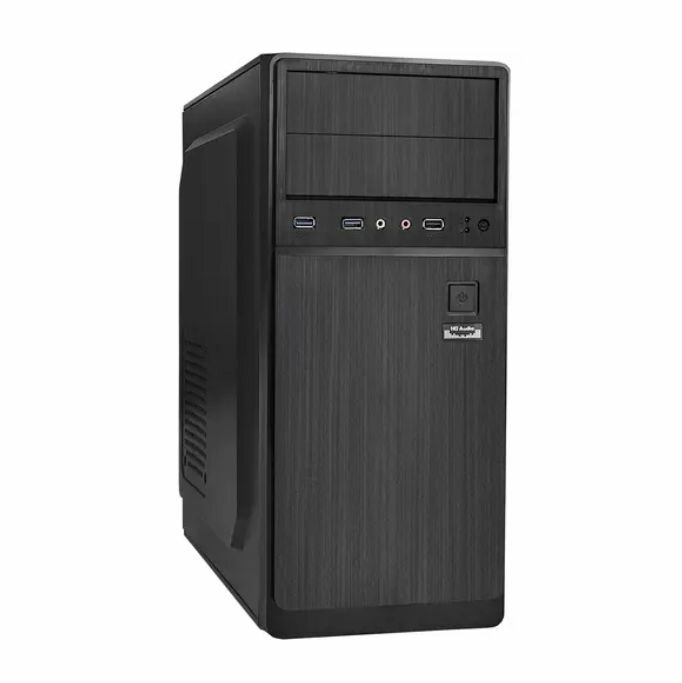 Компьютерный корпус ExeGate XP-402U2 (EX287140RUS) черный - Midi Tower, ATX, USB 3.2 Gen 1 Type-A