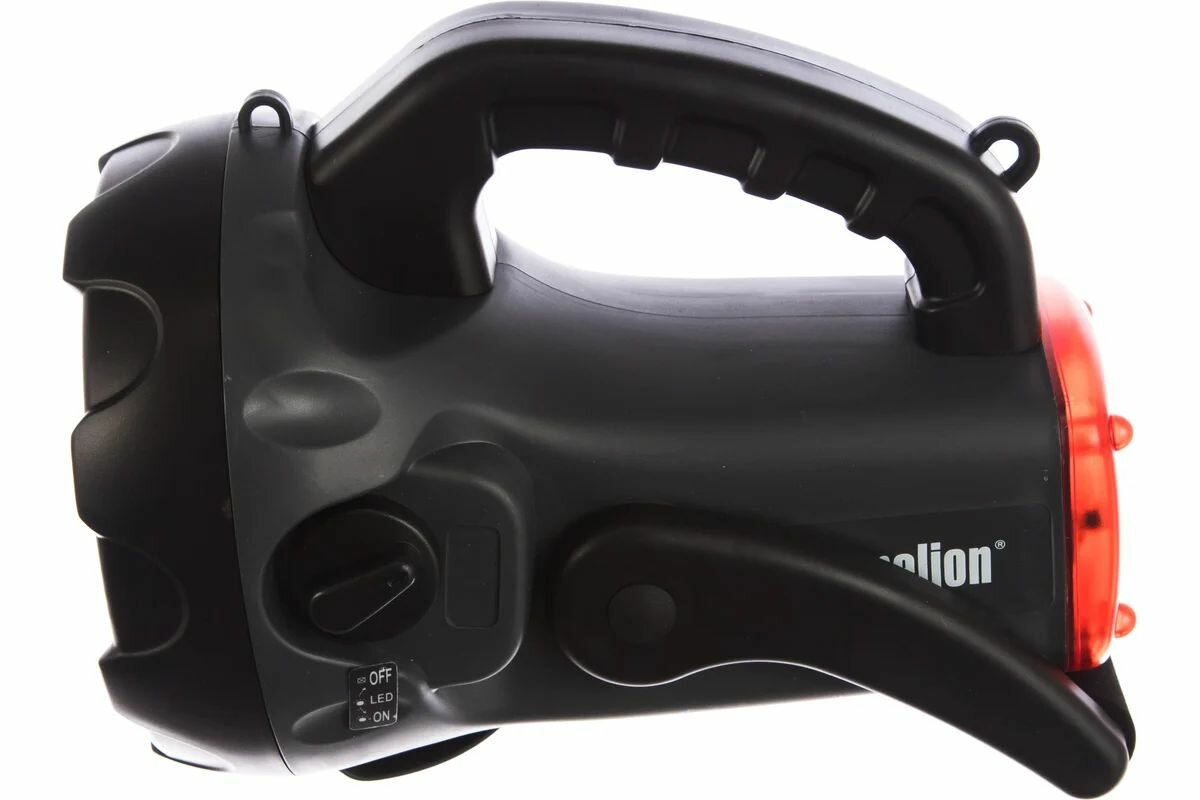 Аккумуляторный фонарь Camelion 2931R2 220В/12В, карбон, 10W CREE LED, 4В 4Ач, пластик, коробка 11459