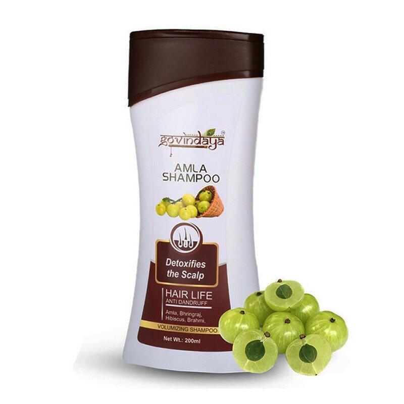 Шампунь с Амлой Говиндая (Amla shampoo Govindaya)