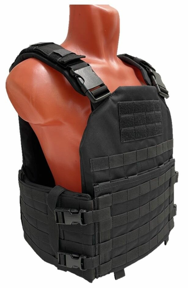 Чехол бронежилета Скальд черный (Воентурснар)