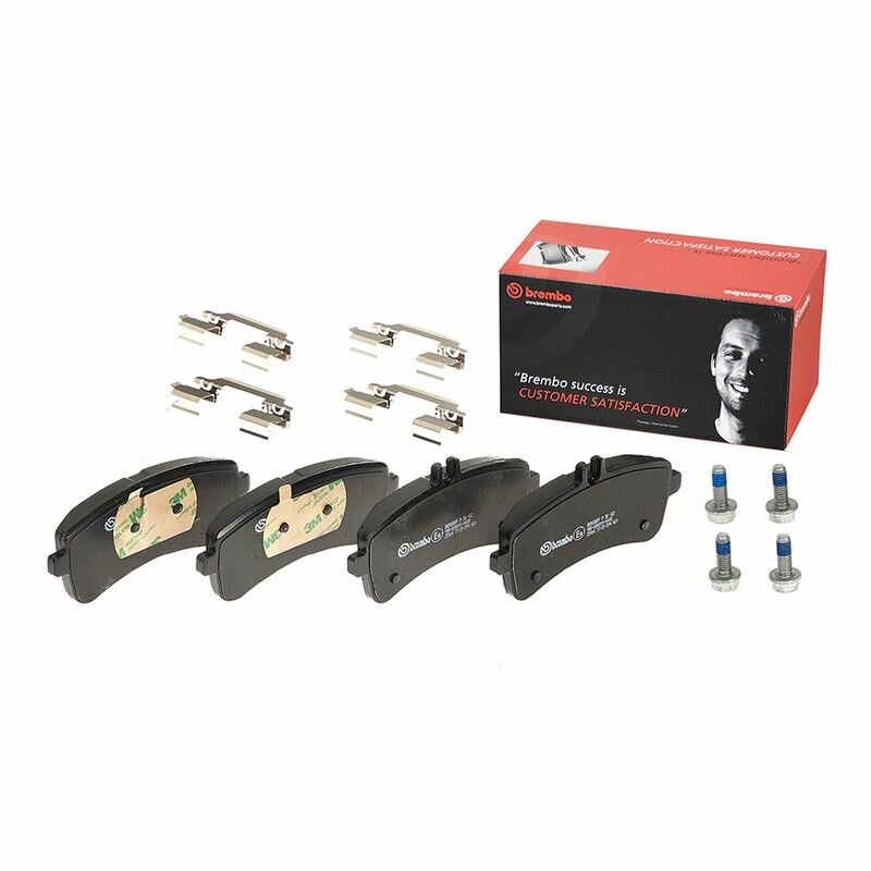 Тормозные колодки дисковые задние BREMBO P50132 для а/м MERCEDES-BENZ C-Class