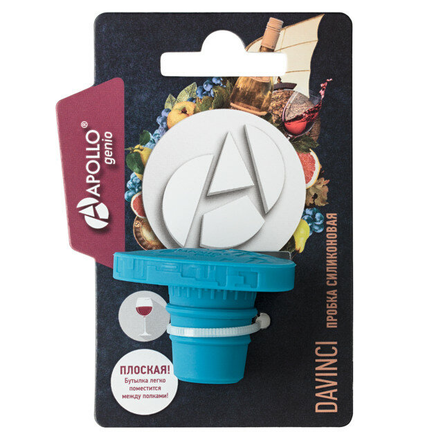 Пробка для бутылки APOLLO genio DaVinci силикон