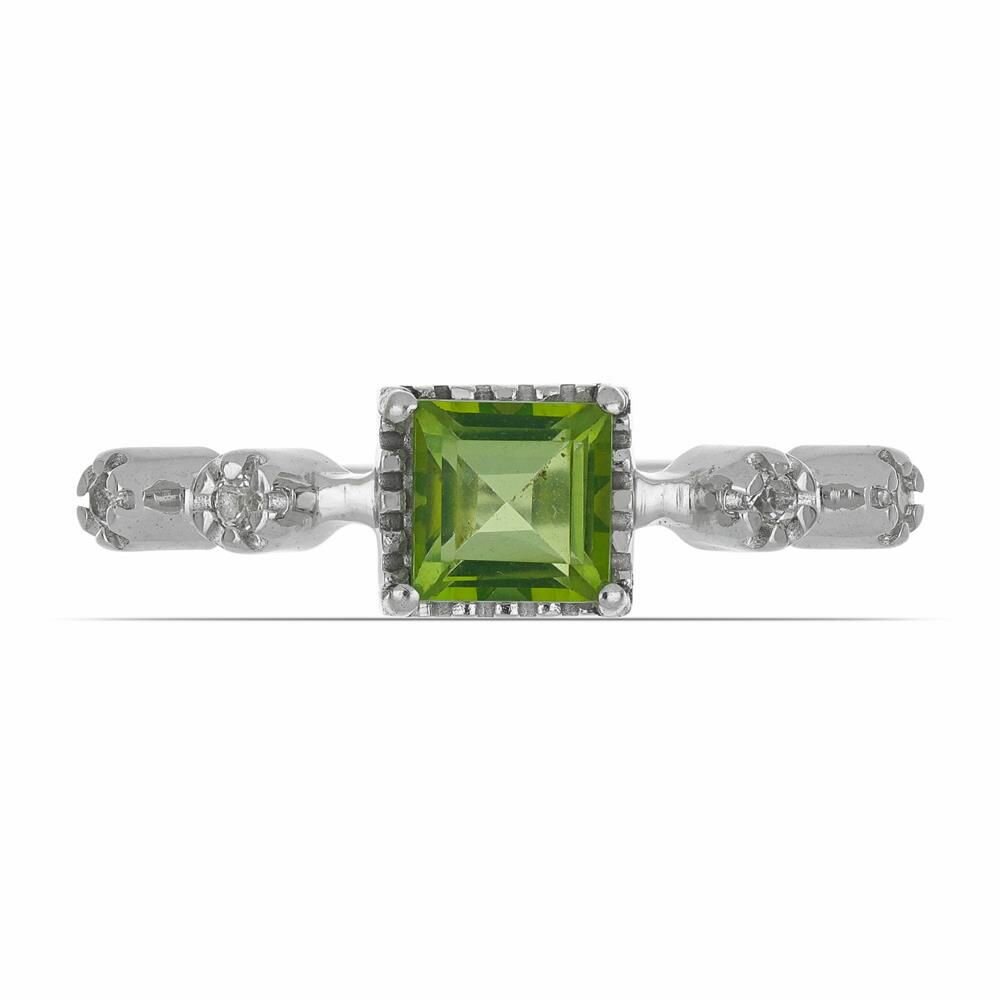 Кольцо, серебро, 925 проба, родирование, кварц, топаз