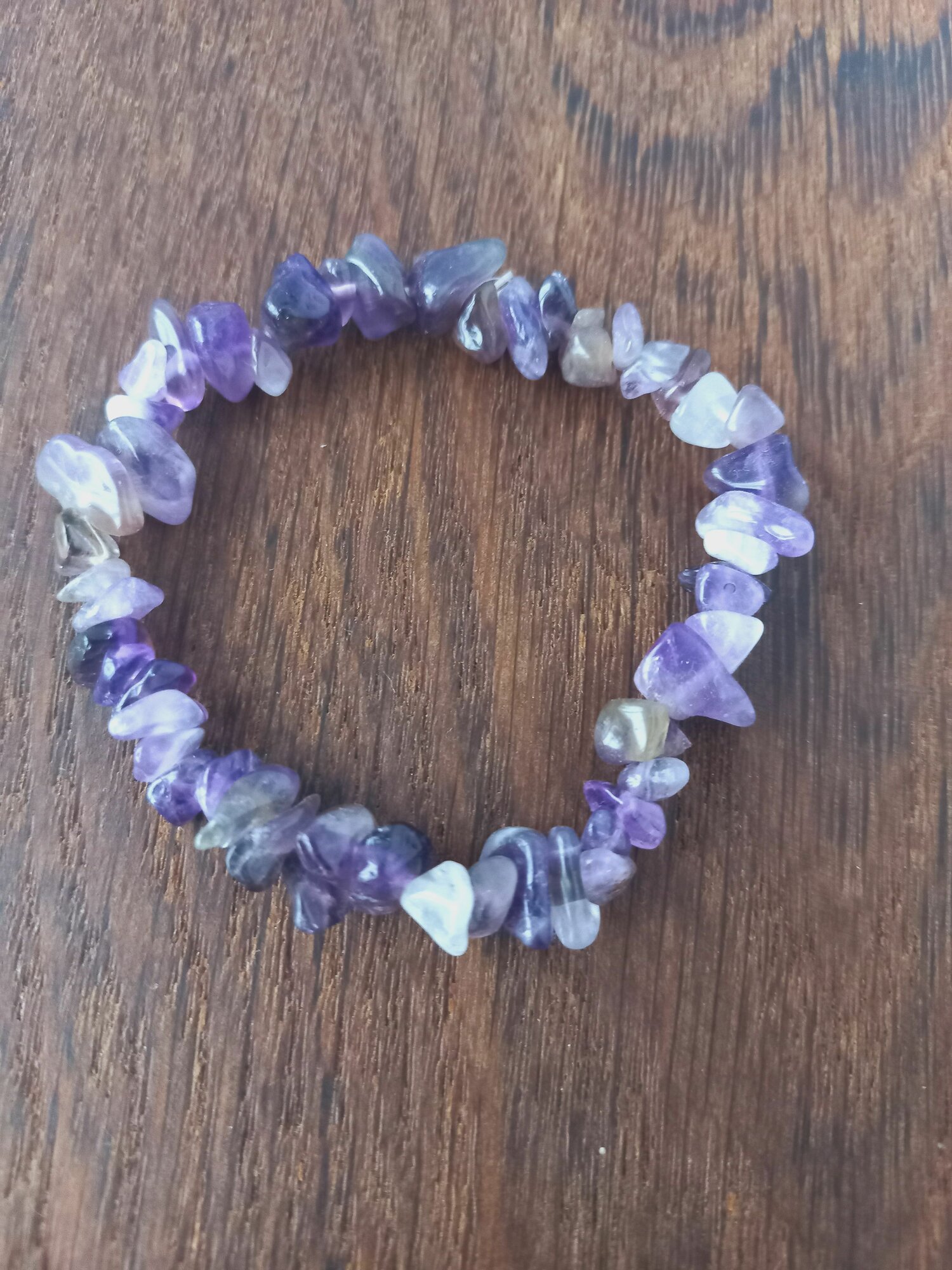 Браслет, аметист