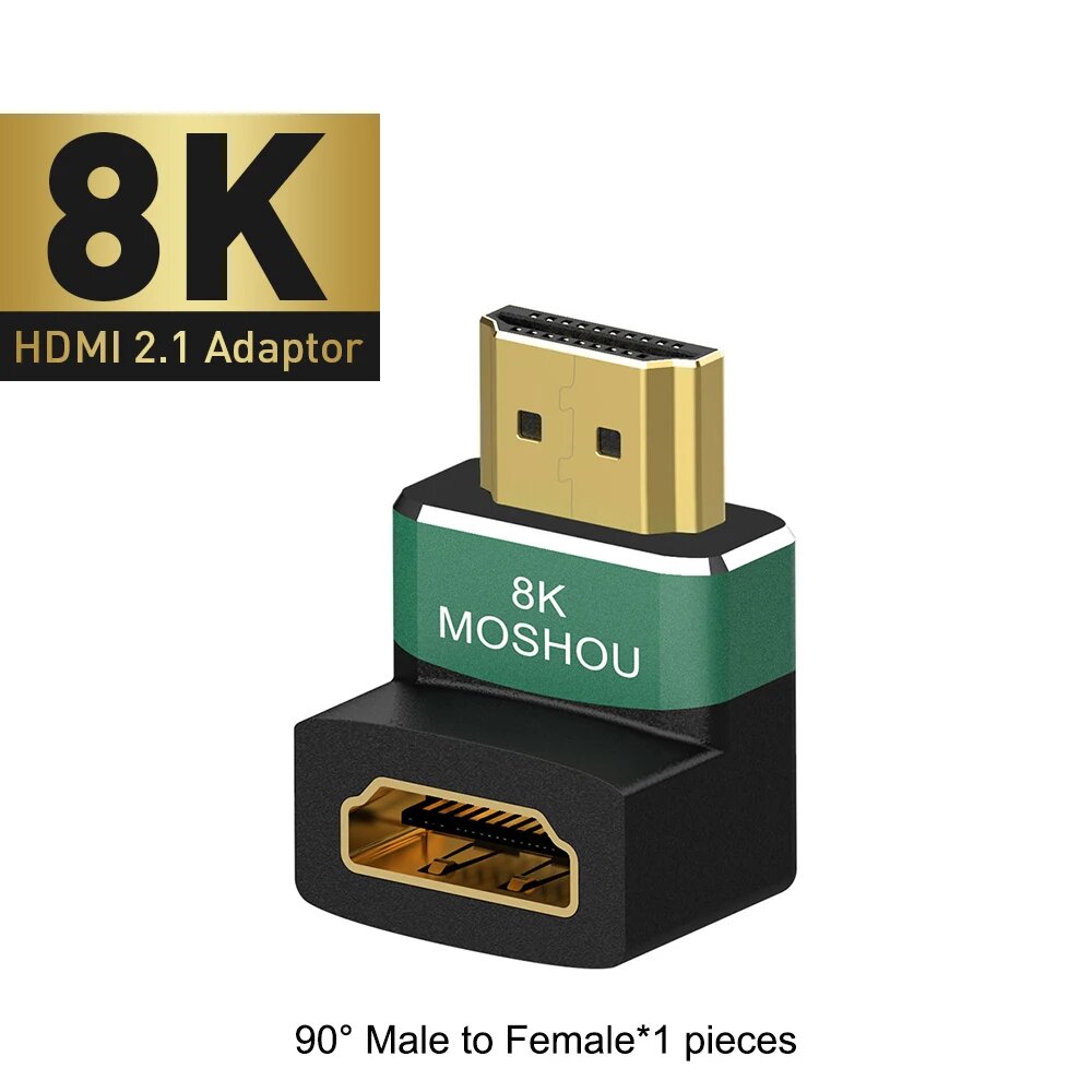 MOSHOU HDMI 2.1 Удлинительный кабель 90 M to F x 1