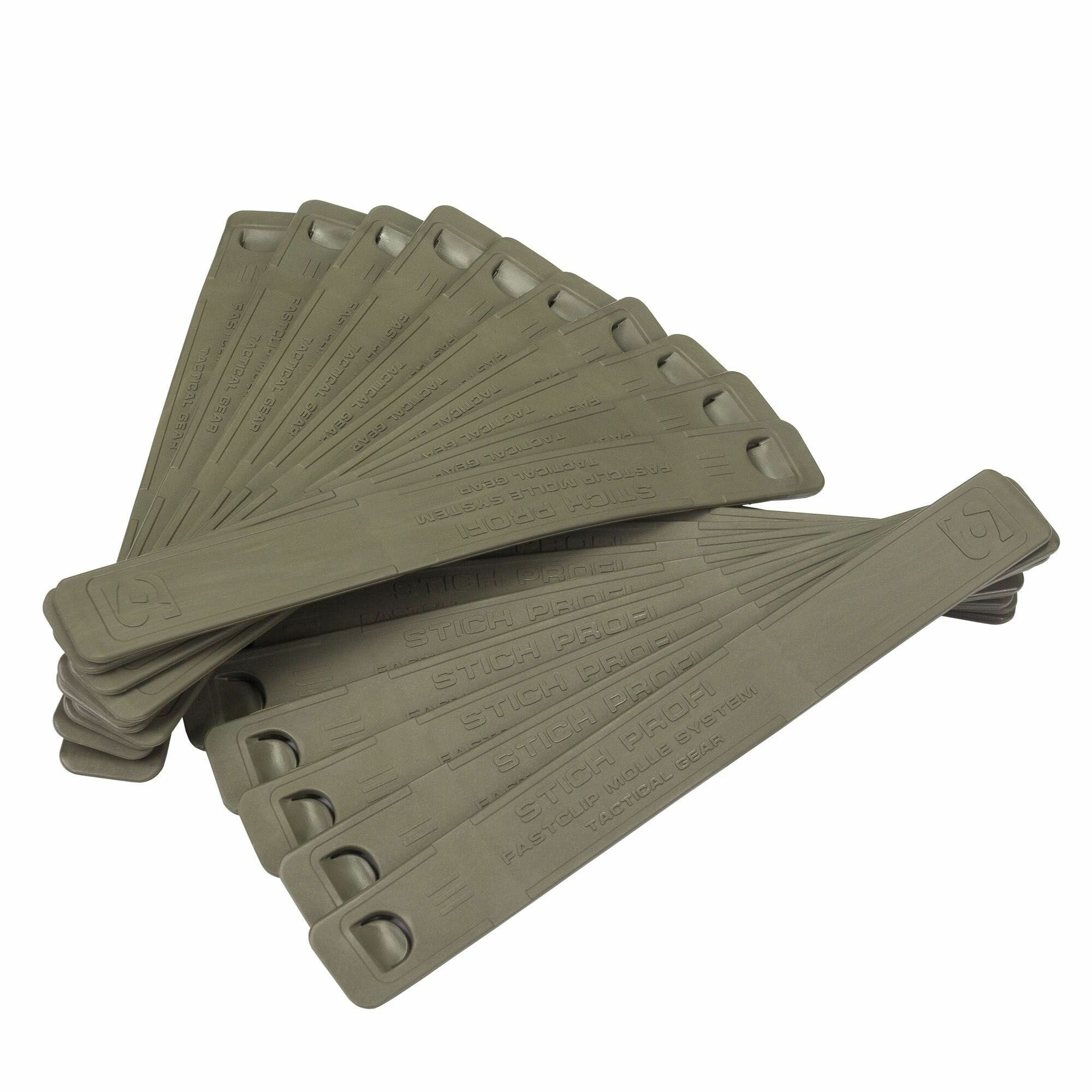 Крепление FASTCLIP MOLLE System №3 (20 шт, Олива) Stich Profi