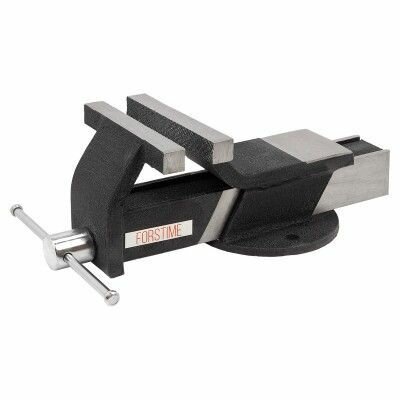 Тиски стальные с наковальней 4"-100мм FORSTIME