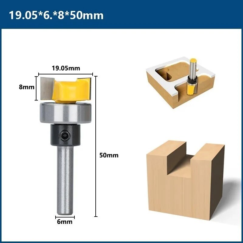Фреза для дерева XCAN 19.05x6x8mm