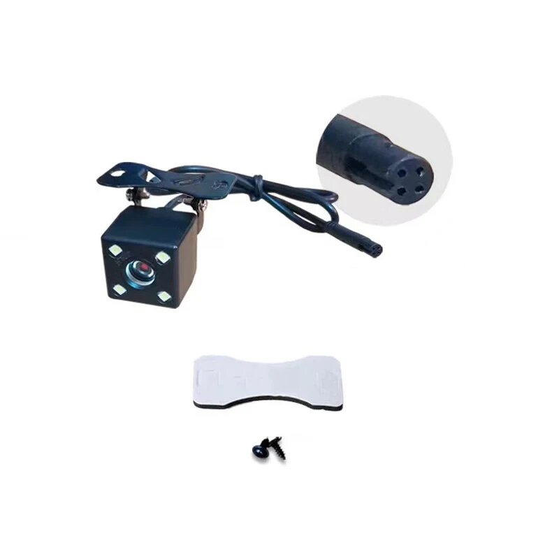 4-контактная HD автомобильная камера заднего вида, 4 светодиода, видеокамера ночного видения, 4LED