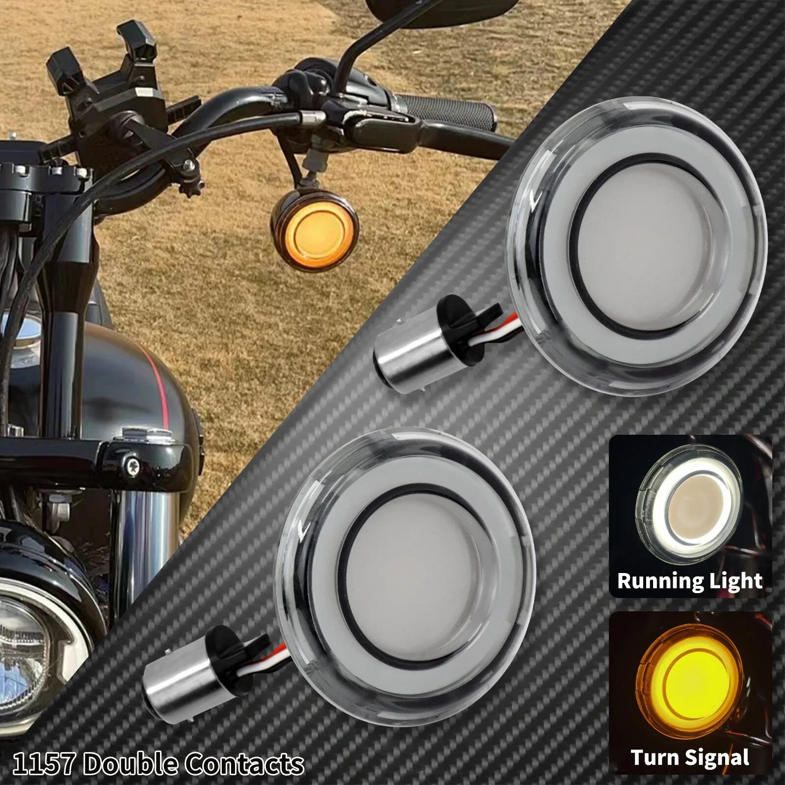 Светодиодный указатель поворота для Harley, Turn Signal A