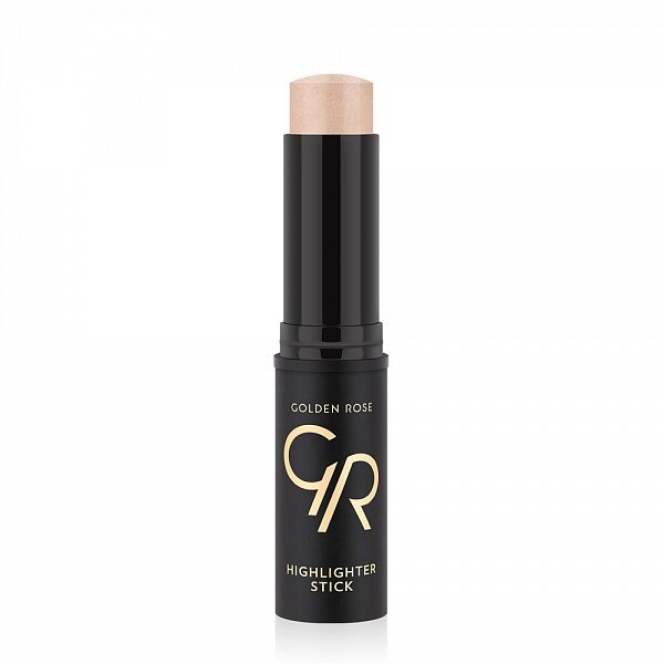 Хайлайтер для лица карандаш Golden Rose Highlighter Stick цвет 01 Кремовый, эффект сияния, самостоятельно или под макияж