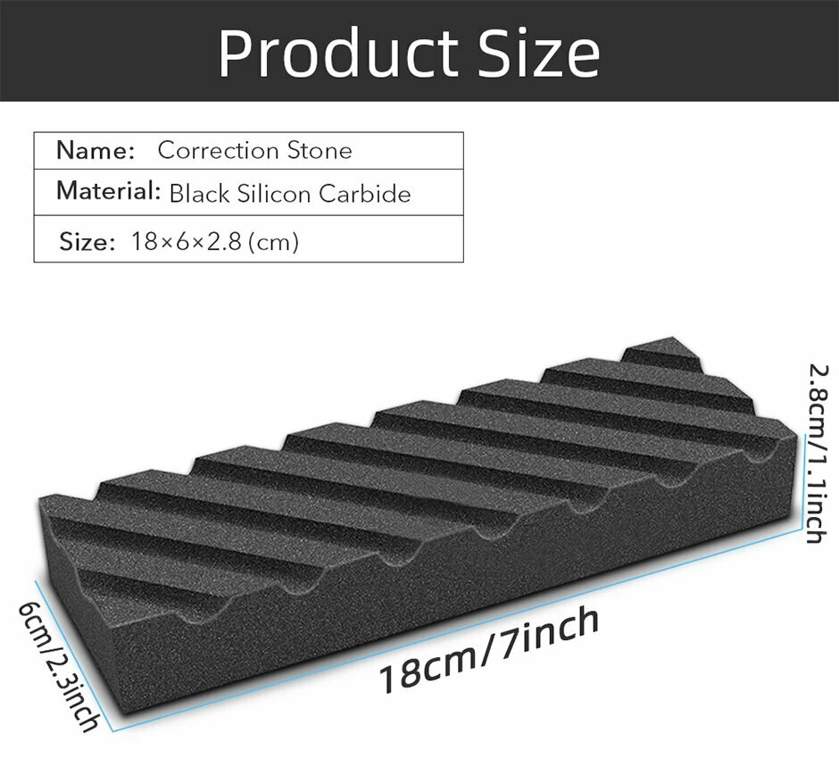 Точильный камень MYVIT 2-в-1 240 600 1000 3000 Черный, correction stone