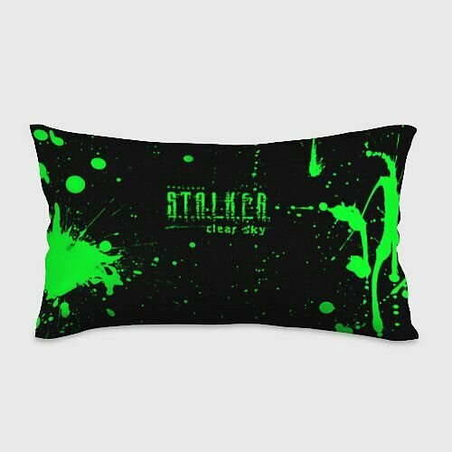 Stalker sky radiation Прямоугольная подушка