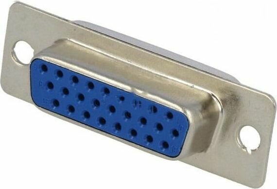 Разъем CONNFLY DS1035-26FUNSISS D-Sub HD PIN 26 вилка "мама" на провод 1шт