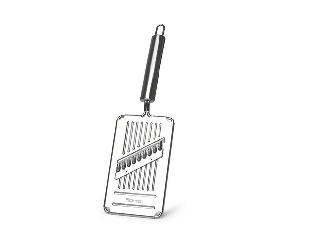 8605 FISSMAN Терка 28,5x9см на ручке для нарезки овощей решеткой (нерж. сталь)