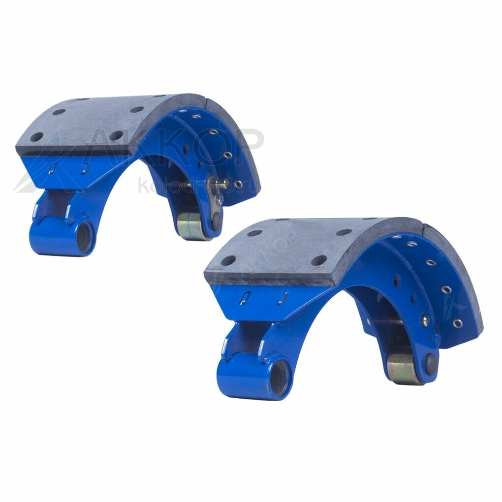 Колодки тормозные (в сборе) МАЗ аккор комплект 2 штуки.