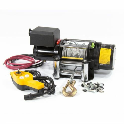 Тельфер электрический Denzel 52014, TF-800, 0.8 т, 1300 Вт, высота 12 м, 8 м/мин