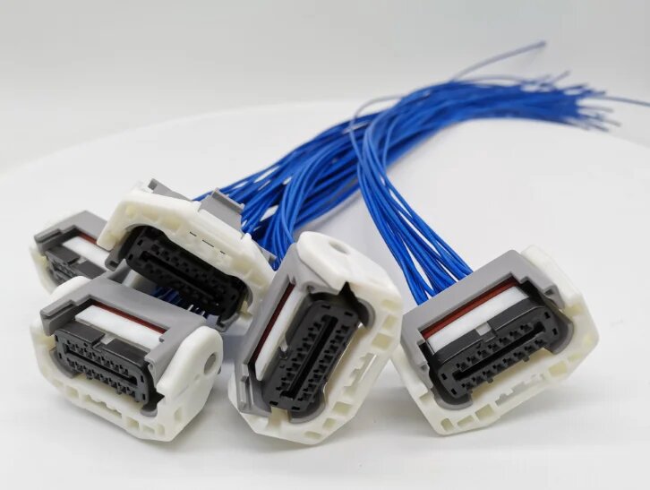 15-контактный разъем жгута проводов электромагнитного клапана коробки передач для моделей Select Lexus/Toyota 90980-12293 6189-1135 1 pcs pigtail 30cm