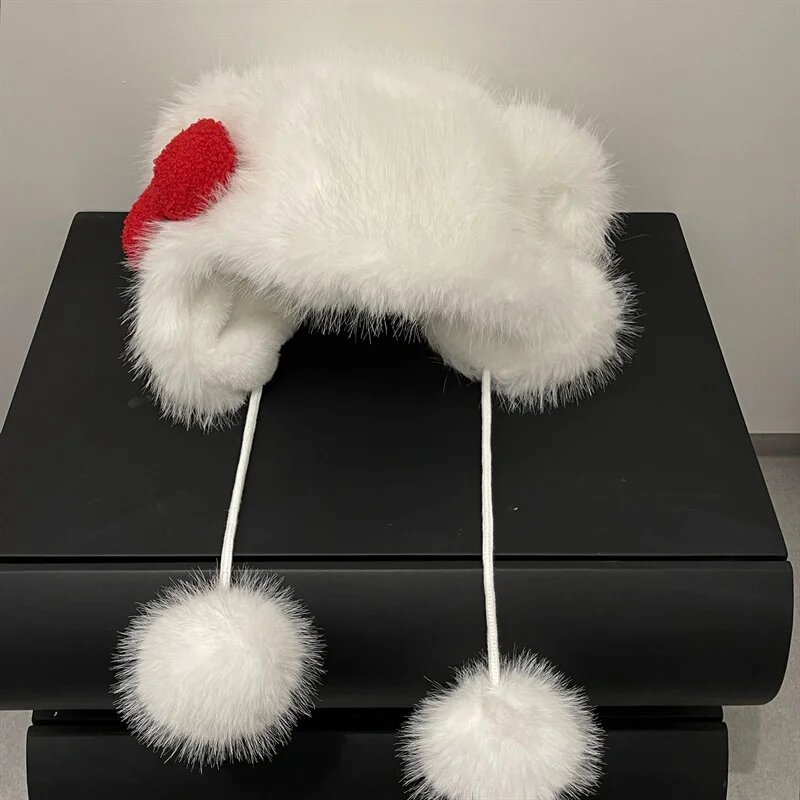 HelloKitty милая шапка для кошек Lei Feng сохраняет тепло и защищает плюшевые ушки от замерзания
