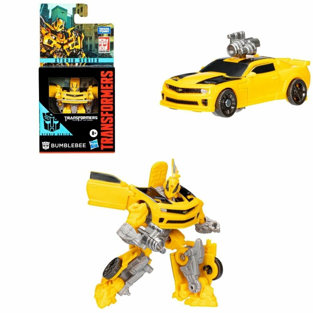 Трансформеры Hasbro Игрушка Studio Series Core Class Bumblebee 3,5 дюйма (8,9 см) F7490