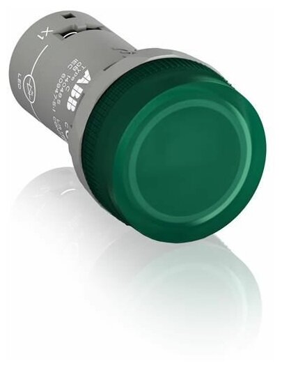 CL2-502G Лампа зеленая со встроенным светодиодом 24В AC/DC ABB, 1SFA619403R5022