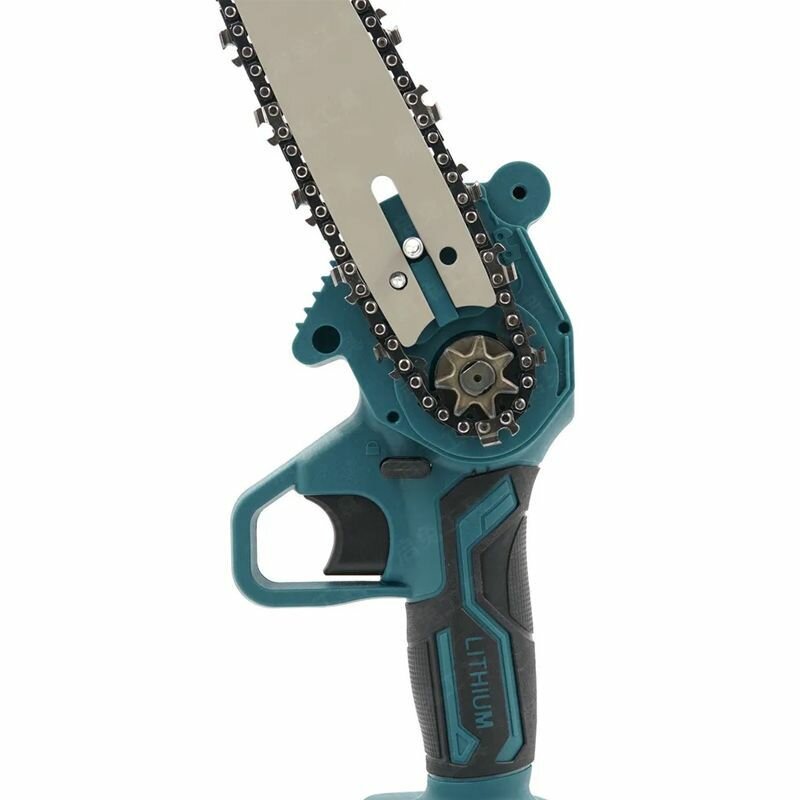 Мини цепная пила аккумуляторная MyPads садовая, 6 дюймов, 21 В