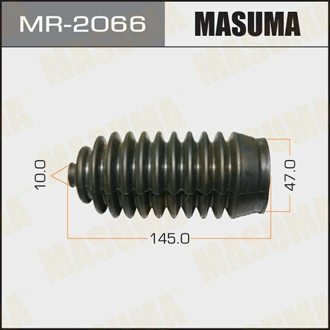 Пыльник рейки рулевой Masuma (резина) MR-2066