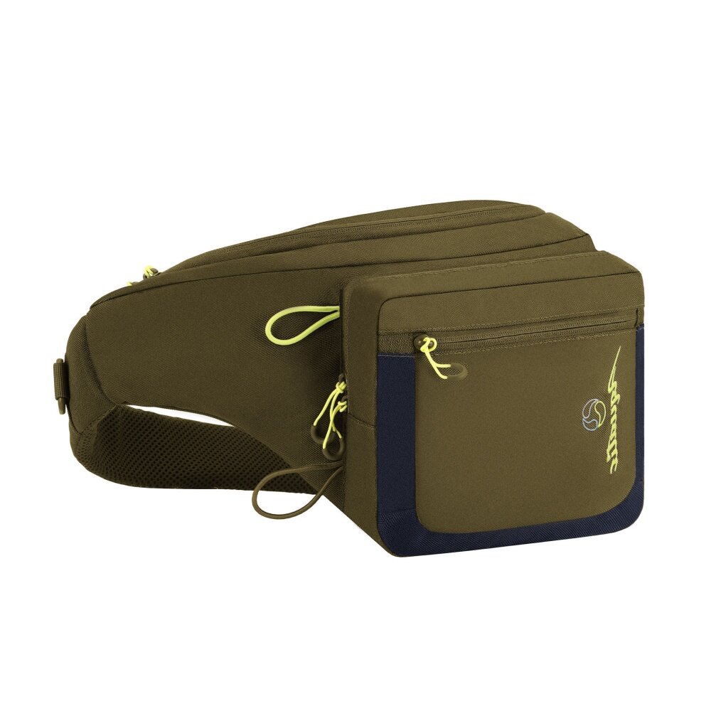 Aquatic С-1-15Х-VH51 одноплечевая рыболовная сумка хаки для хранения снастей аксессуаров приманок