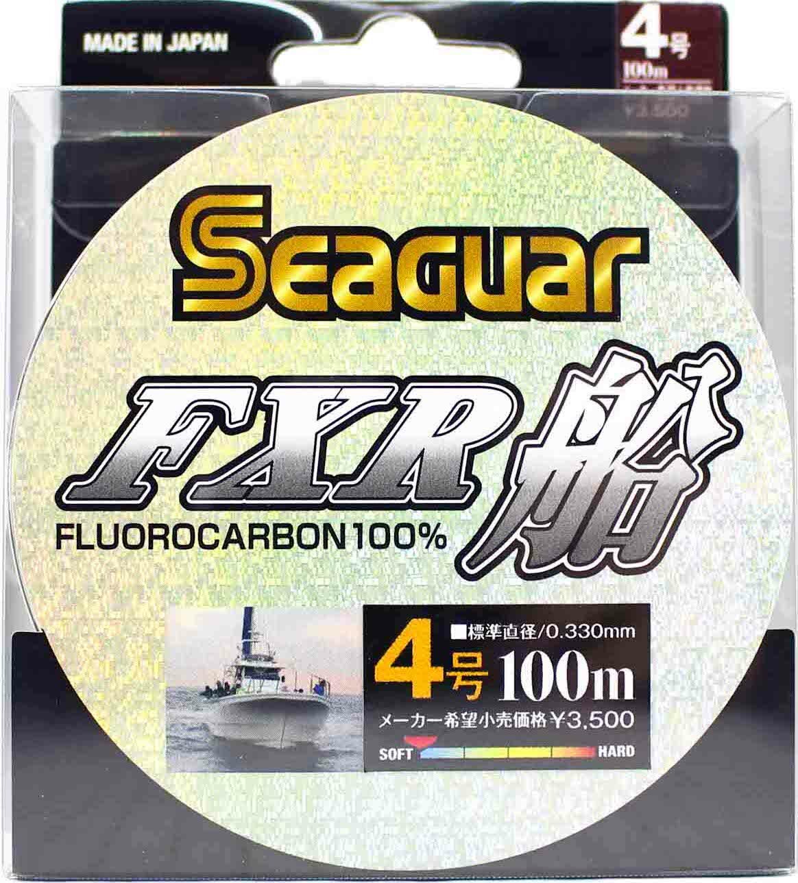 Флюорокарбоновая леска SEAGUAR FXR Ship 100m #4 (Soft/0.330mm)