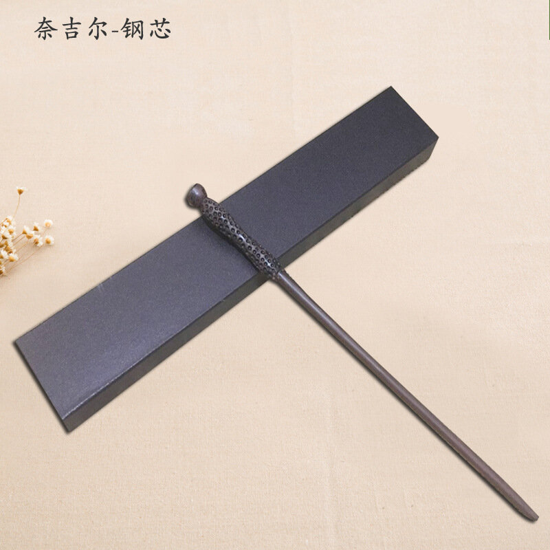 Волшебная палочка с металлическим сердечником из Гарри Поттера, Рождественская подарочная коробка, Таблица заклинаний, Офисный культурный реквизит для косплея, 40. Подарочная коробка с лентой горячего тиснения Найджел Блю