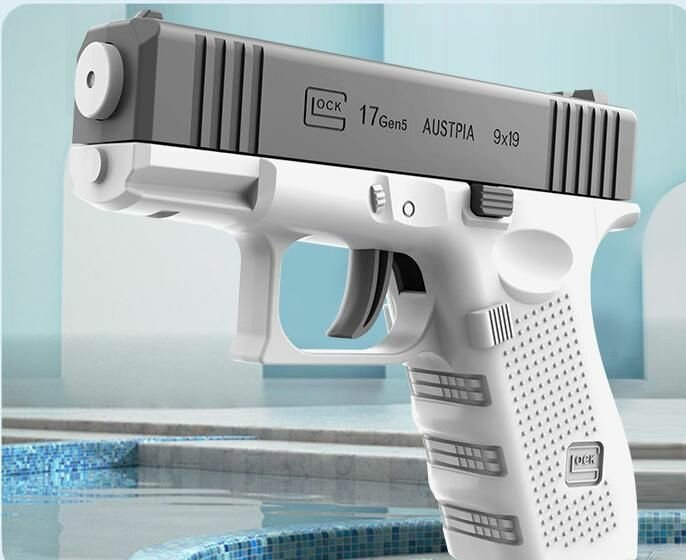 Водный пистолет Glock синий
