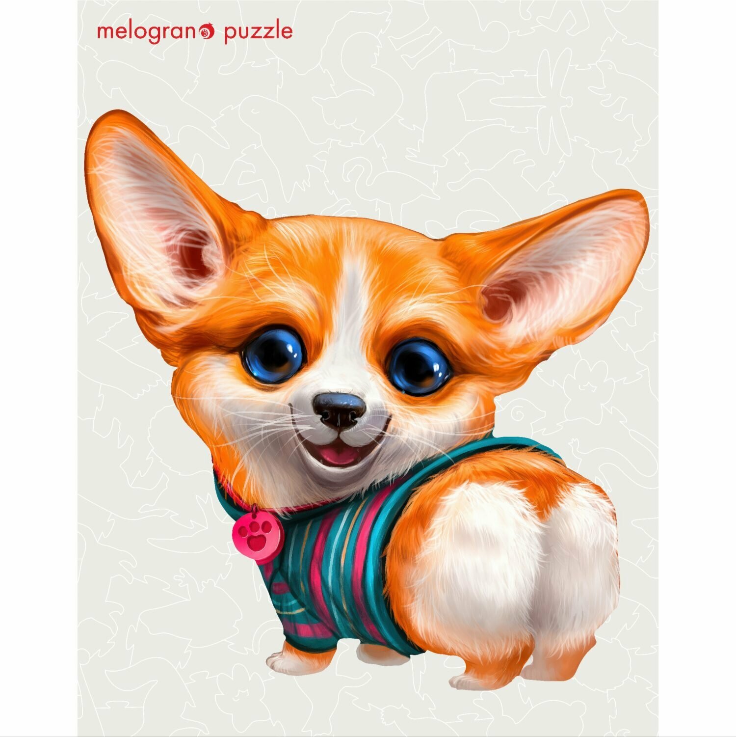 Пазл 1TOY деревянный