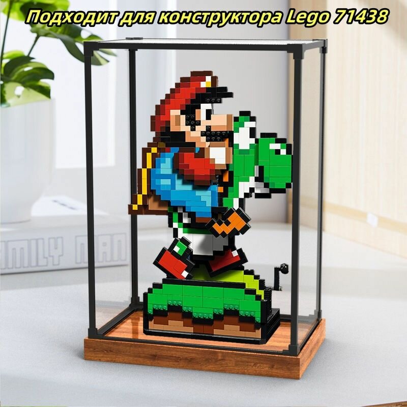 Ящик для моделей "Оргстекло", прозрачный, коричнеый, акриловый, оргстекло