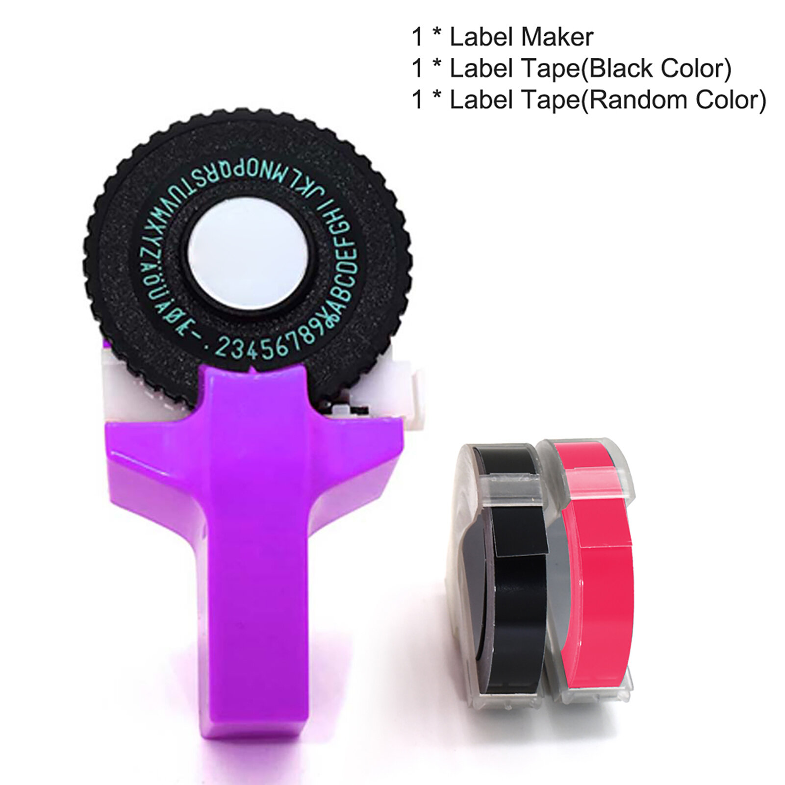 Мини портативный ручной изготовитель этикеток DIY 3D тиснение этикеток принтер пишущая машинка с пластиковыми ПВХ 9 мм этикетки ленты машина для нанесения надписей