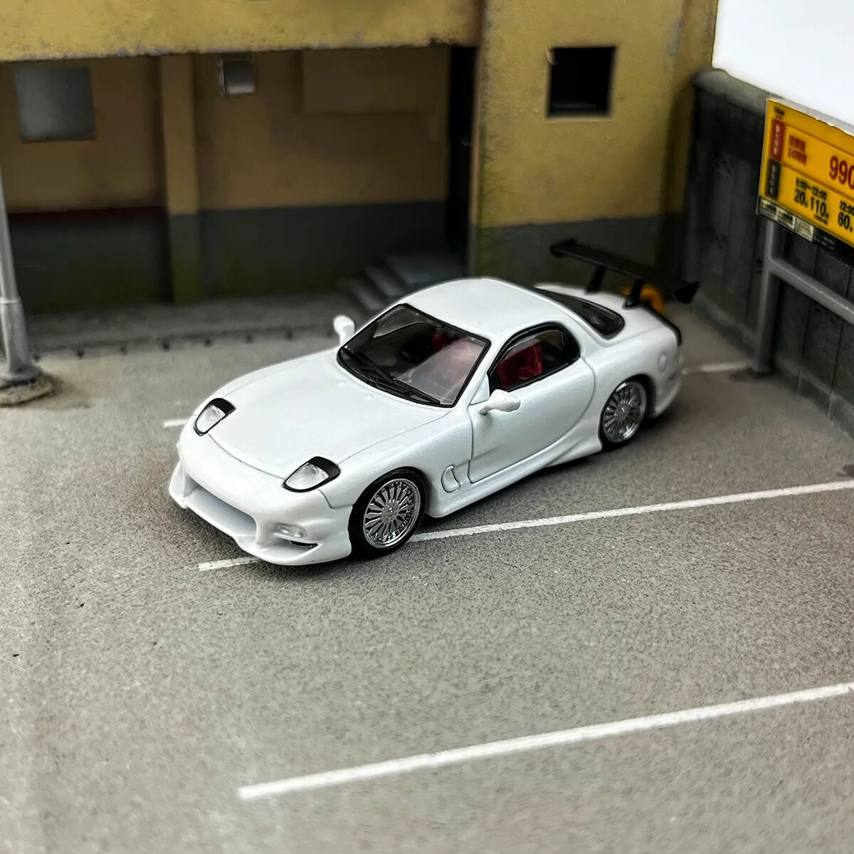 Mortal 1:64 Mazda RX-7 Veilside Легковая модель автомобиля